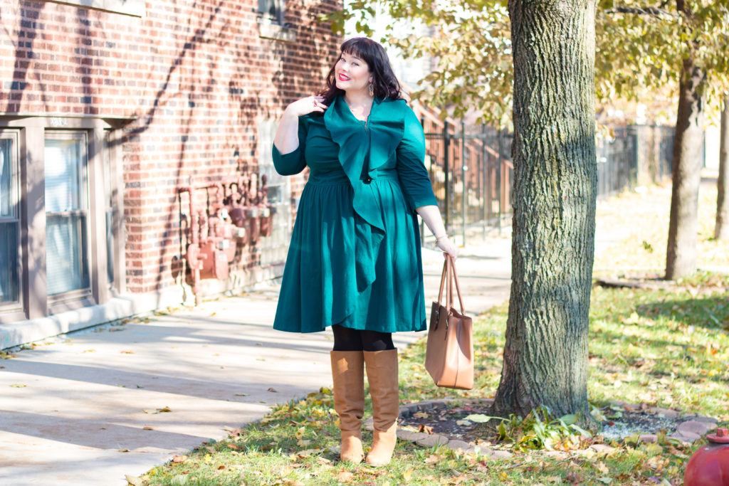 Custom Plus Size Fashion Featuring eShakti