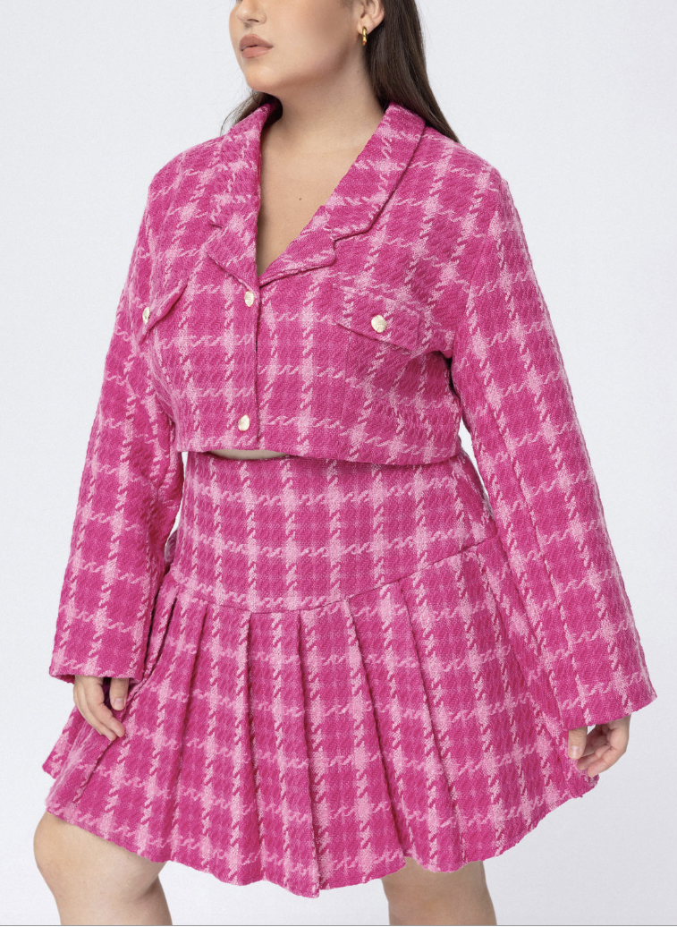Barbie Pink Plus Size Outfit for Fall