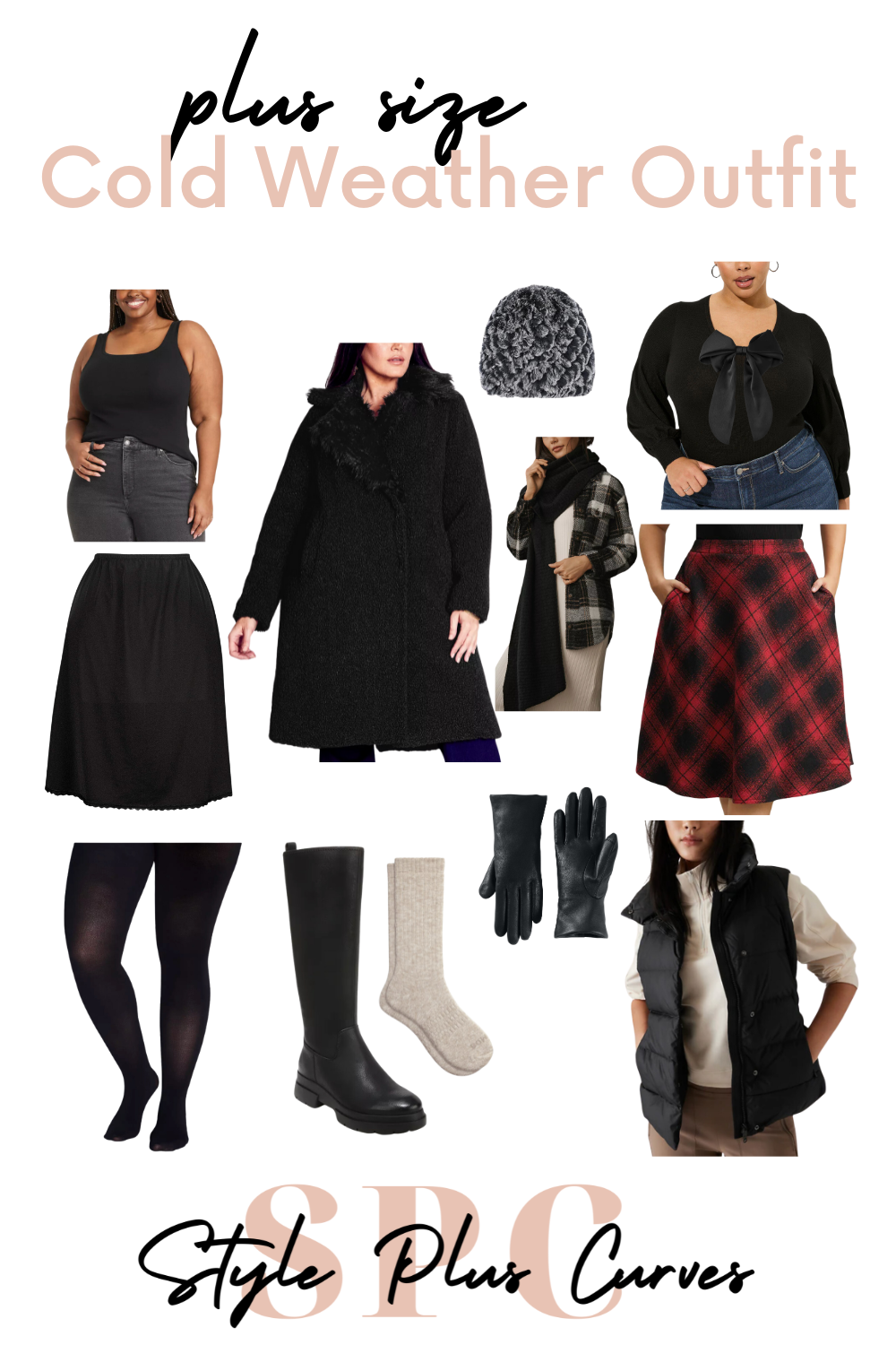 Plus Size Cold Weather Outfit